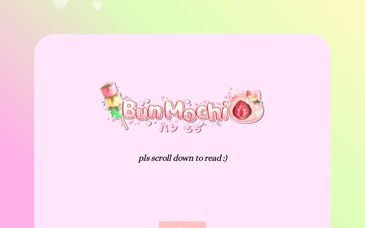 Bun Mochi